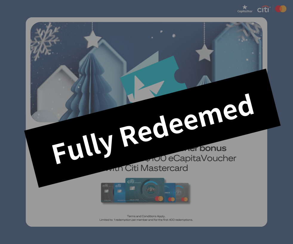 Citi Mastercard® Exclusive: eCapitaVoucher Purchase Campaign